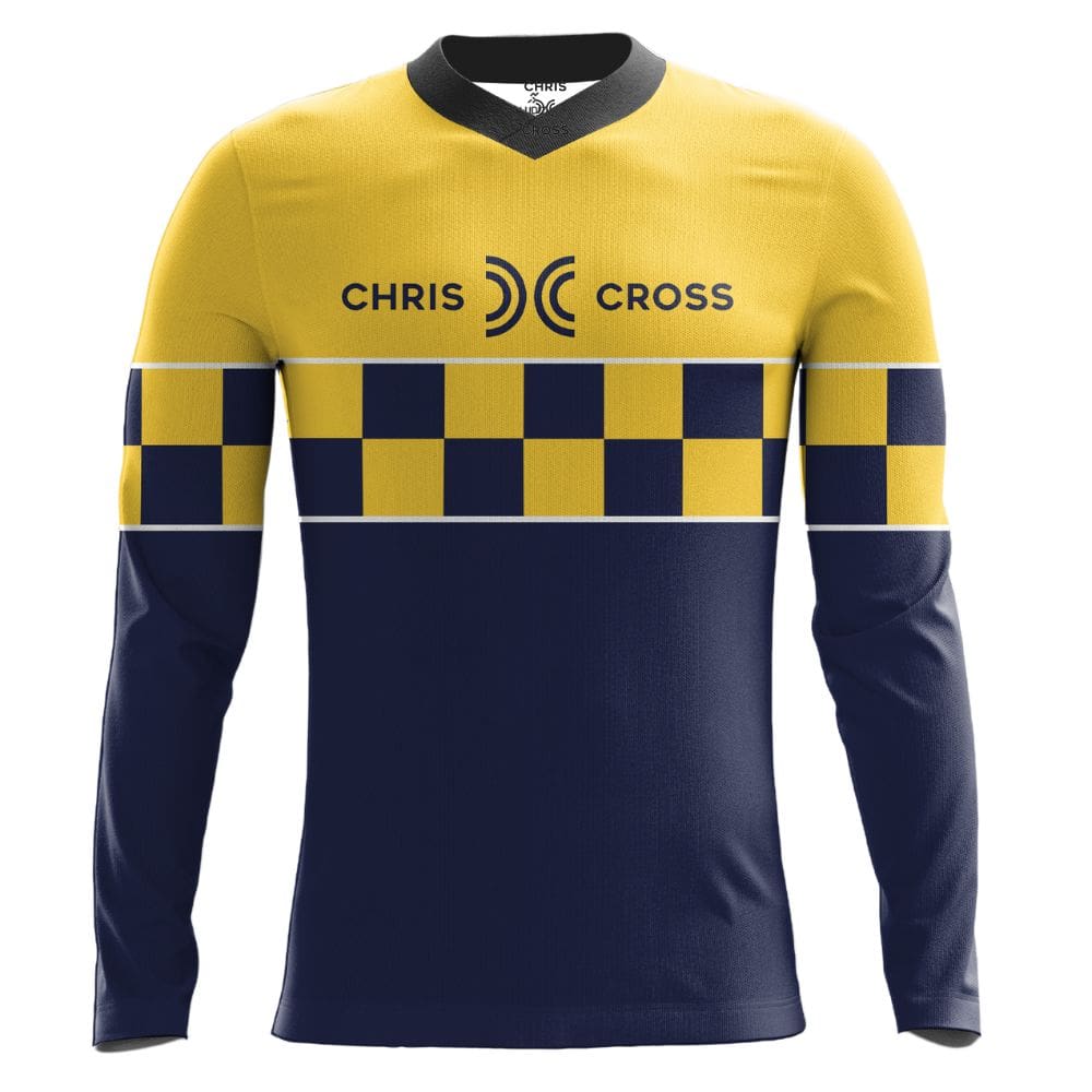 Chris Cross ! Ultra-Light and Breathable Yellow Motocross Jersey ...